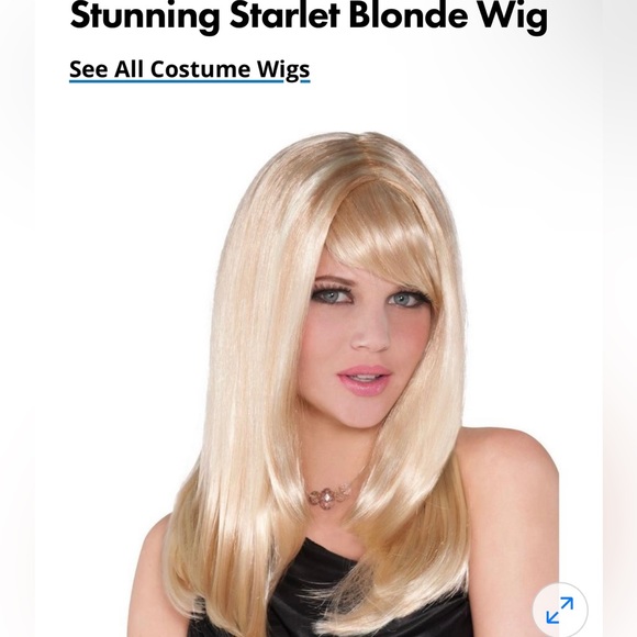 Party City | Hair | Party City Stunning Starlet Wig Nwt | Poshmark